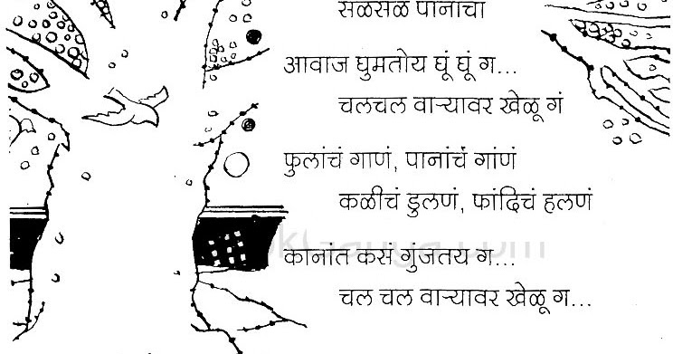Marathi Balgeet: Chimani marathi kavita