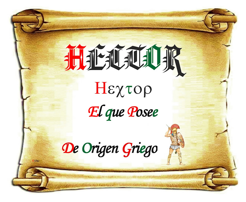El origen de los nombres: Hector