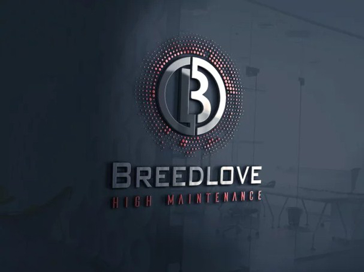 Breedlove logo Design ~ Frog Smile Studio