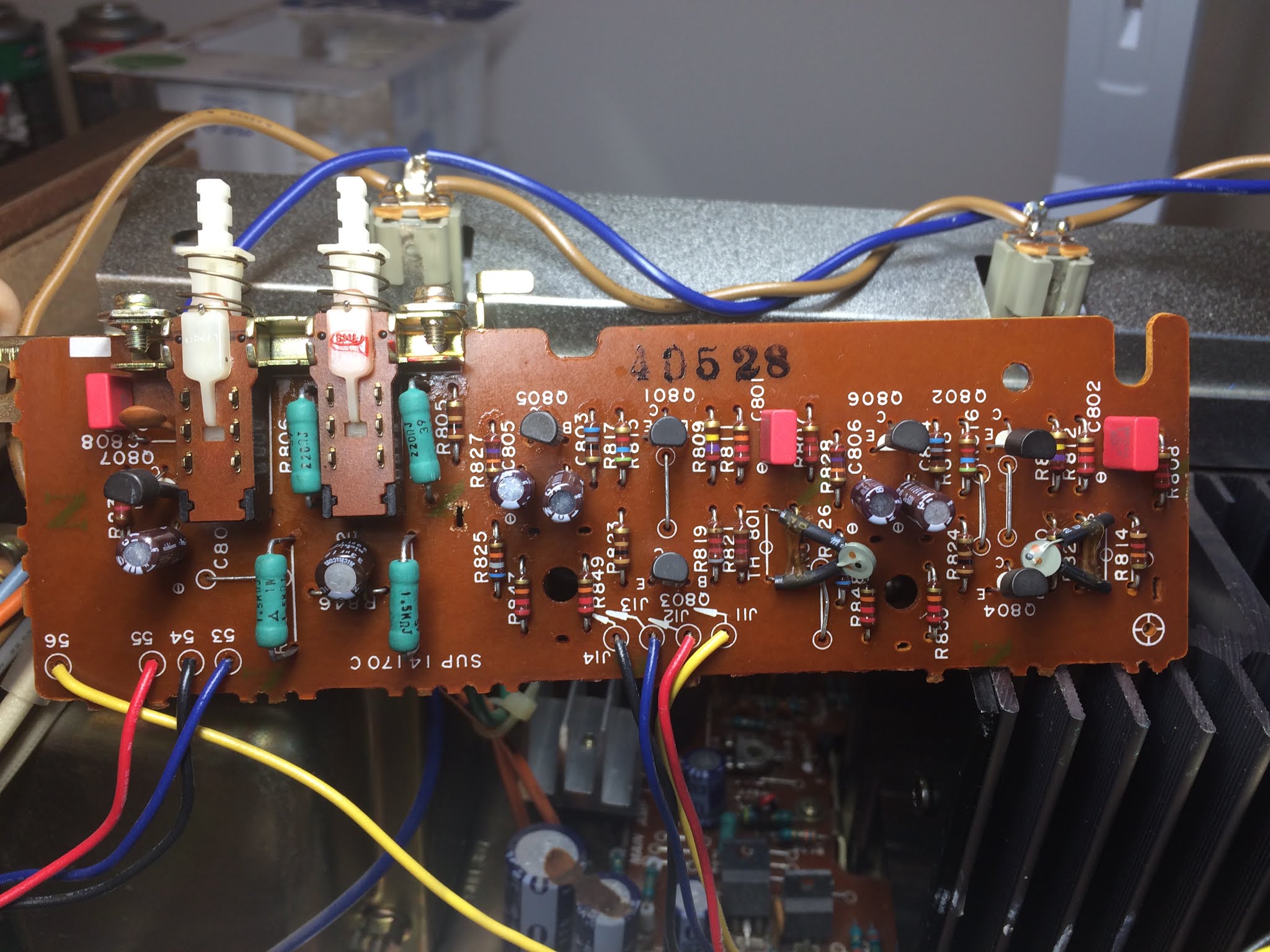 Oleg's Vintage Audio: Technics SA-600 Receiver Restoration