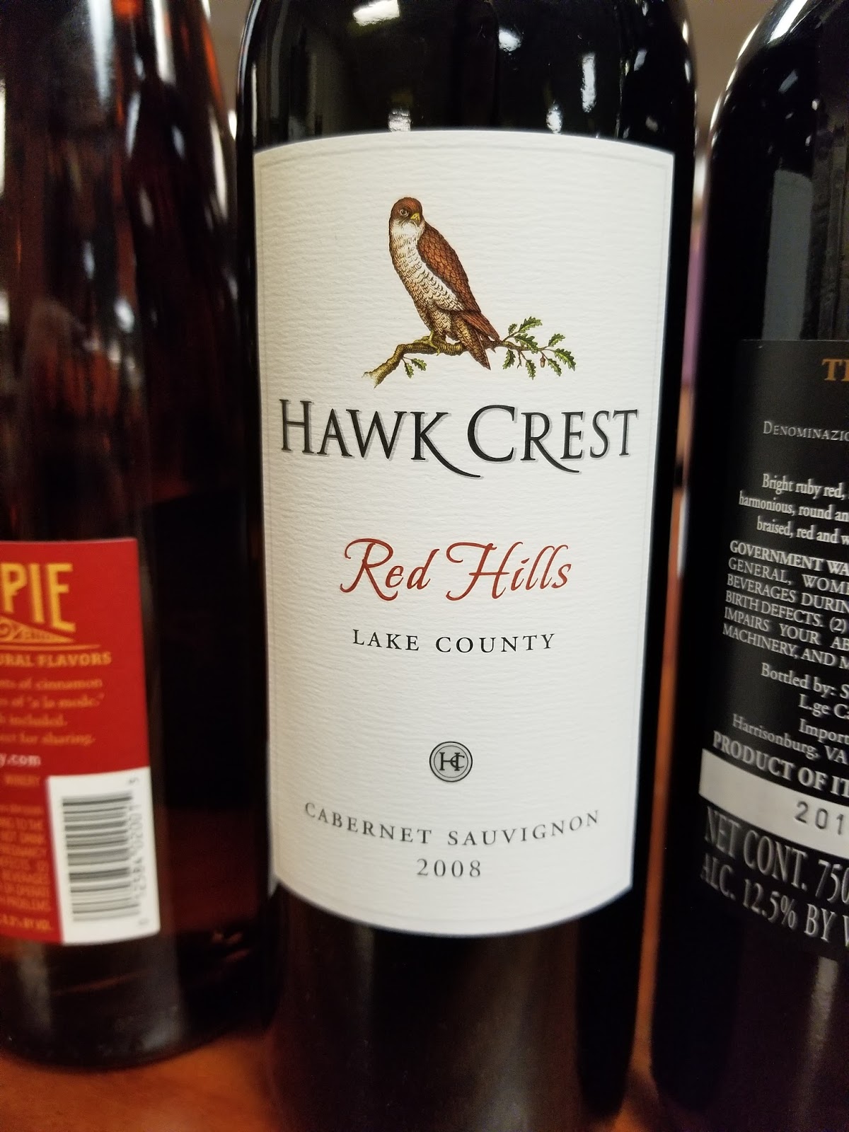 Becky's Wine Blog: Tasting - Hawk Crest Red Hills Cabernet Sauvignon