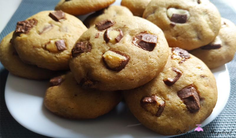 Cookies de Kinder - Receta de postre casero