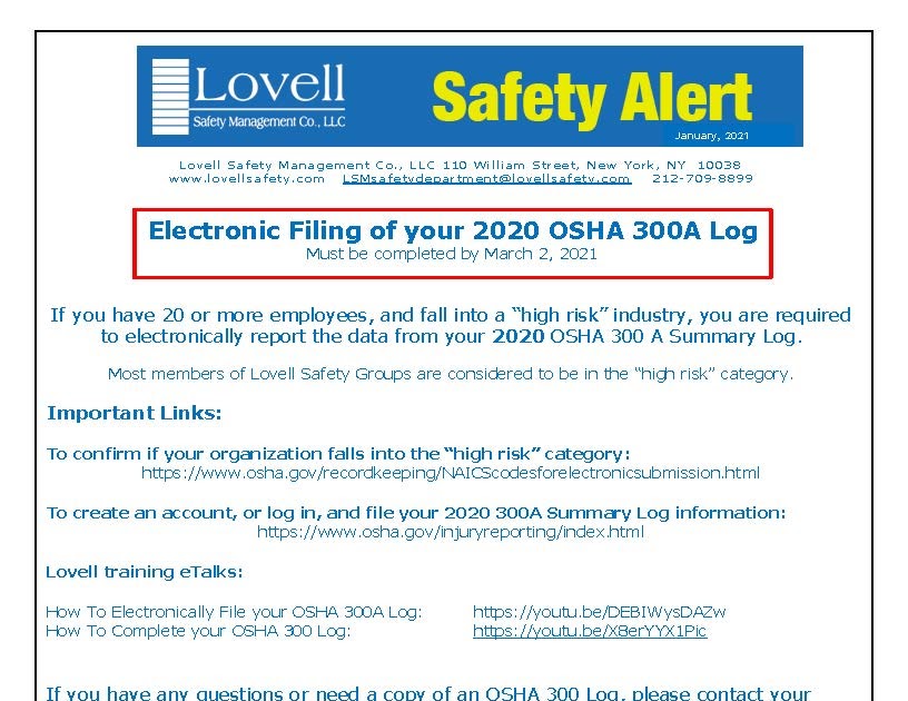 Safety Pays Electronic Filing Of Your 2020 OSHA 300A Summary Log safety-pays-electronic-filing-of-your-2020-osha-300a-summary-log