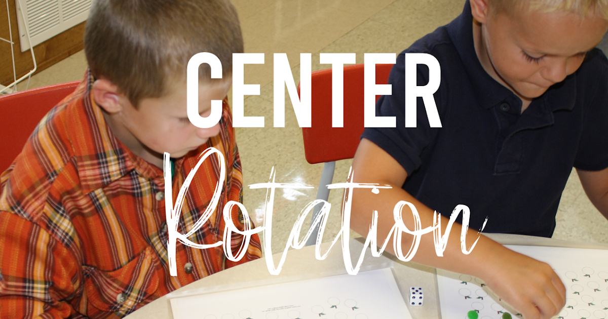 Center Rotation Board Signs | Mrs. Bremer's Class