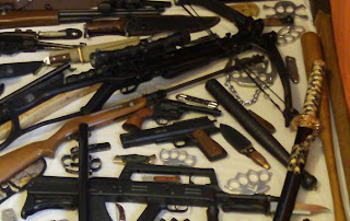 WeaponCollector's Knuckle Duster and Weapon Blog: Huge Weapon Collection