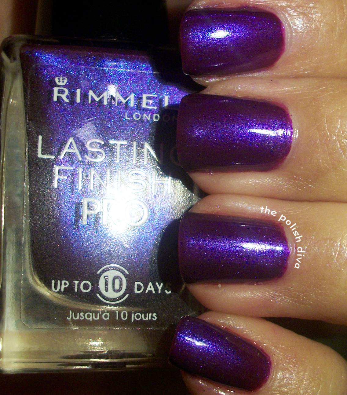 The Polish Diva: Rimmel Lasting Finish Pro Violet Metal
