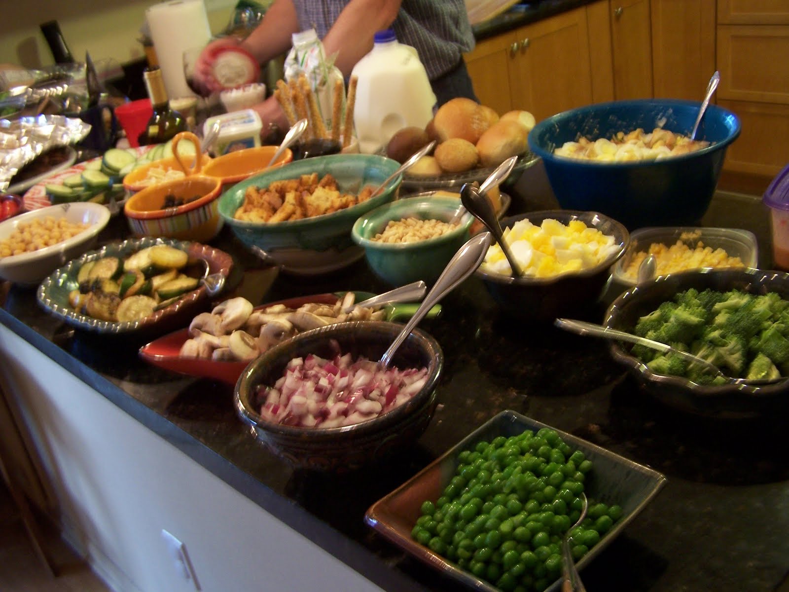 Midnight Creations: Summer Entertaining Salad Buffet