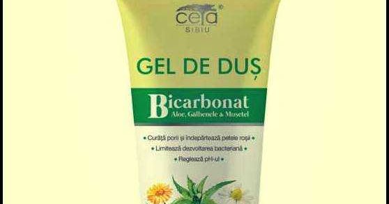 Pareri GEL de Dus cu BICARBONAT, Aloe, Galbenele si Musetel. Pret mic ...