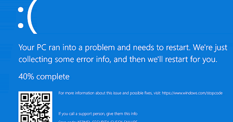 Cara Ampuh Mengatasi Blue Screen Kernel Security Check Failure Windows ...