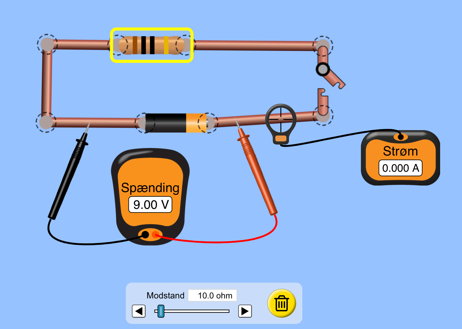 9b NATURFAG med Steen: Fysik: Elektriske kredsløb - serieforbindelse og ...