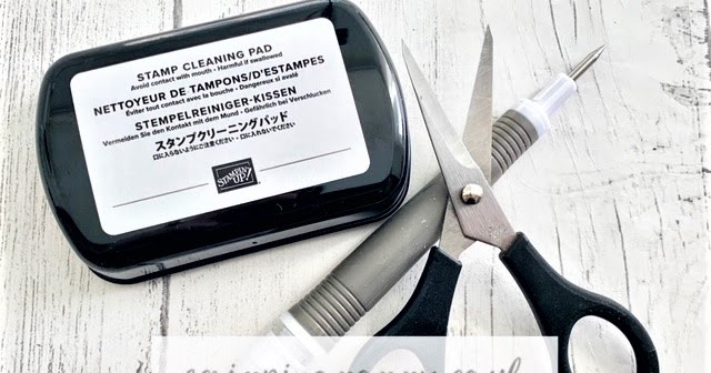 scrimpingmommy: Product review NEW Stamp cleaning pad from Stampin' Up!