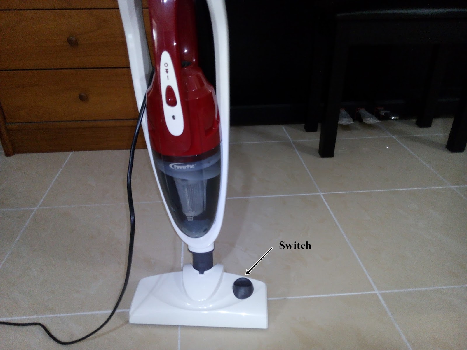 Anne's Product Reviews Blog: Powerpac iVac Stick Vacuum PPV808