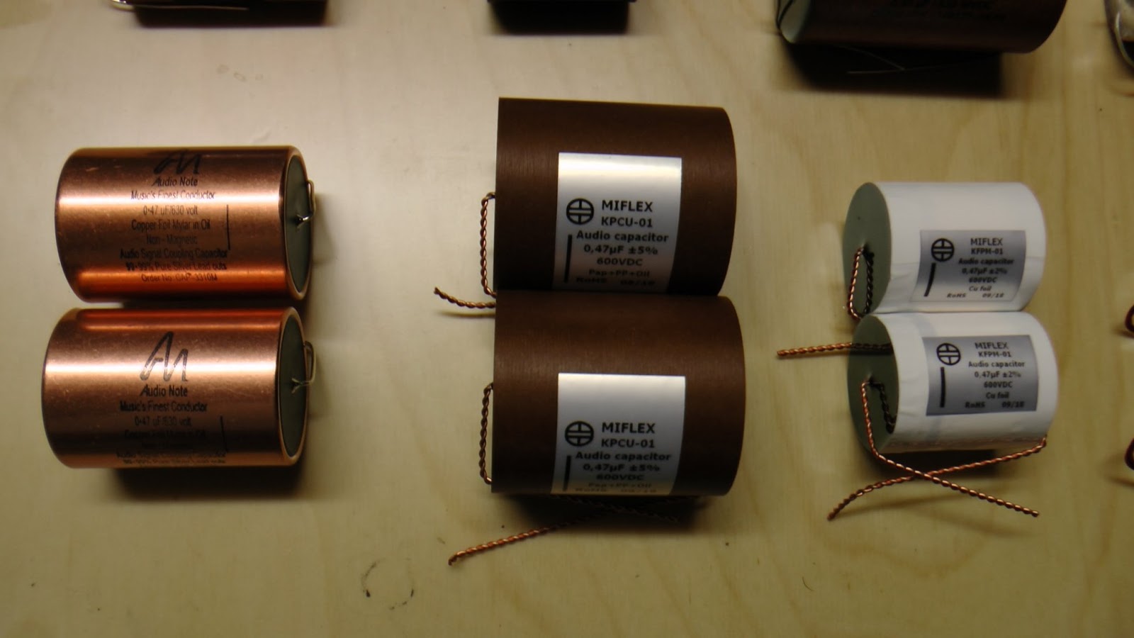 SW1X AUDIO DESIGN CAPACITOR BATTLE ROYALE – M & S | Ultimate High-Fidelity