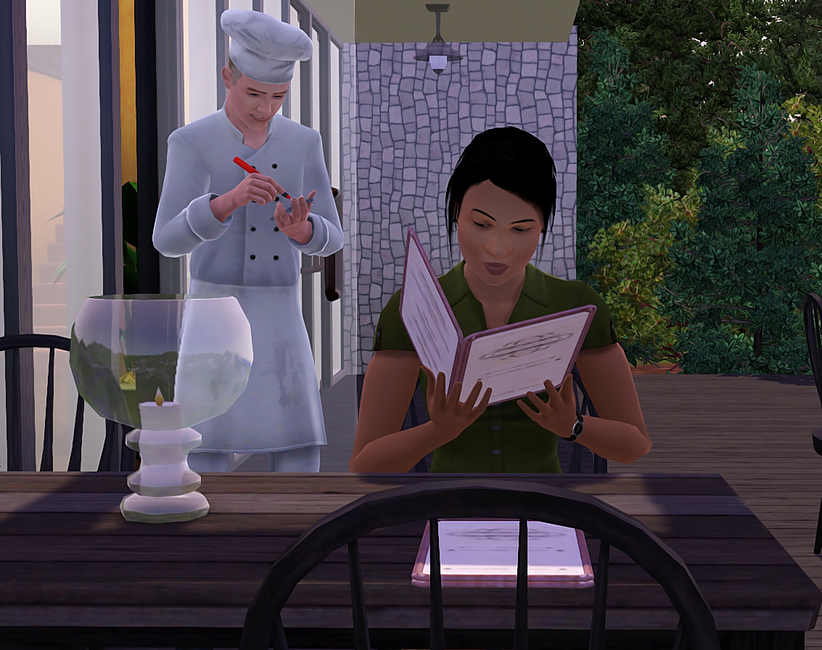 薇琪愛玩耍: The Sims 3 - 照常營業餐館