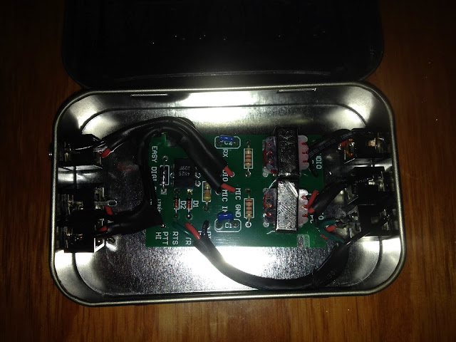 Adventures in Ham Radio: Enclosure for KF5INZ "Easy Digi" Sound card ...