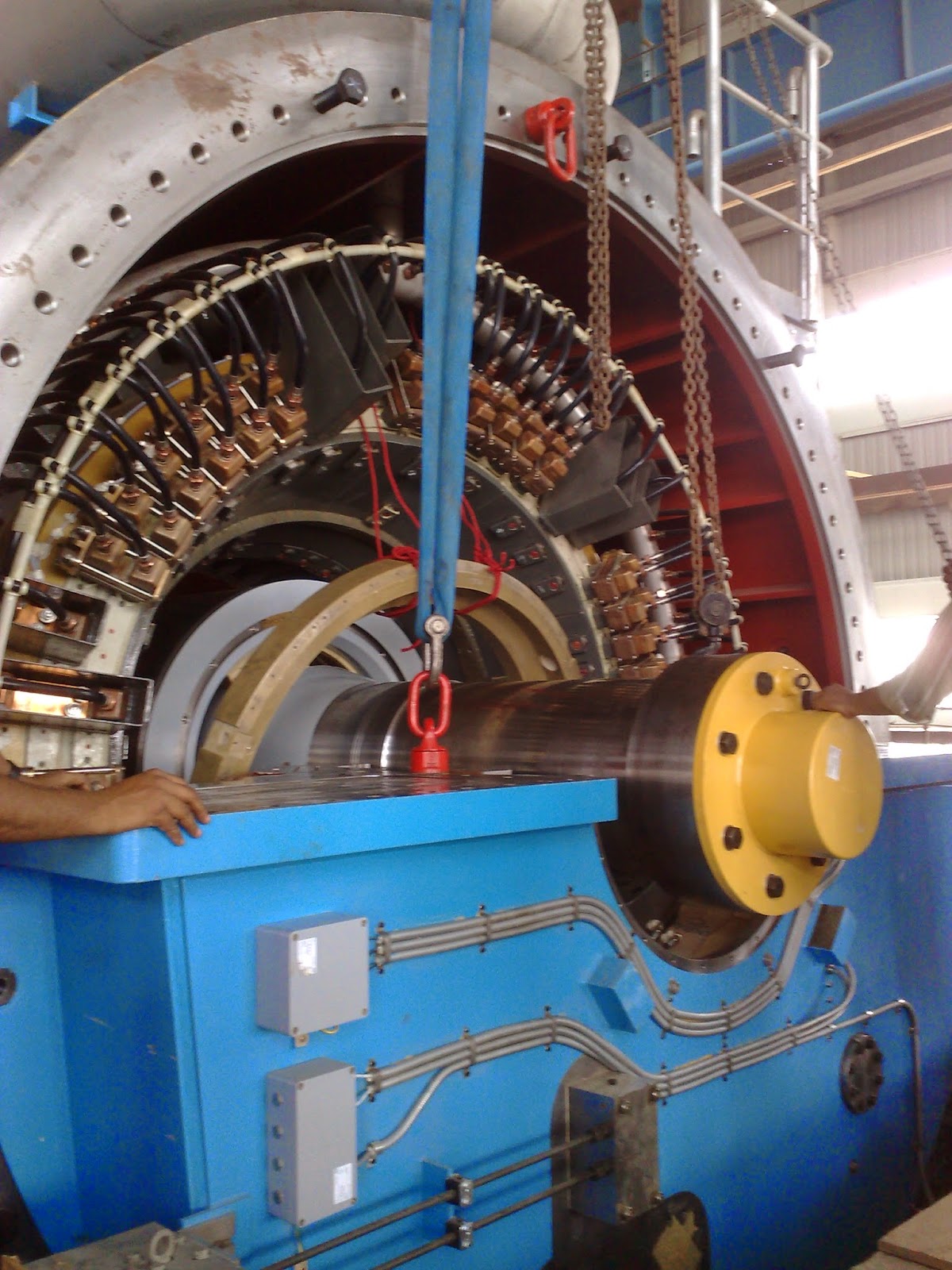 ABC OF THERMAL POWER PLANT: ERECTION SEQUENCE AND PLAN FOR GENERATOR ...