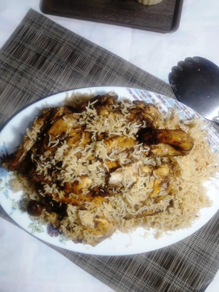 Chicken Mandi Rice Recipe - Yummy Traditional
