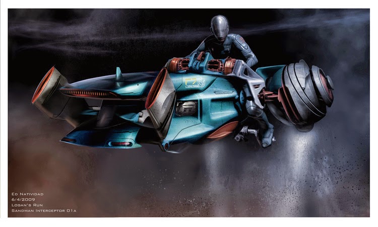 See the LOGAN'S RUN Remake That Never Was in Art by Trevor Goring, Ed ...