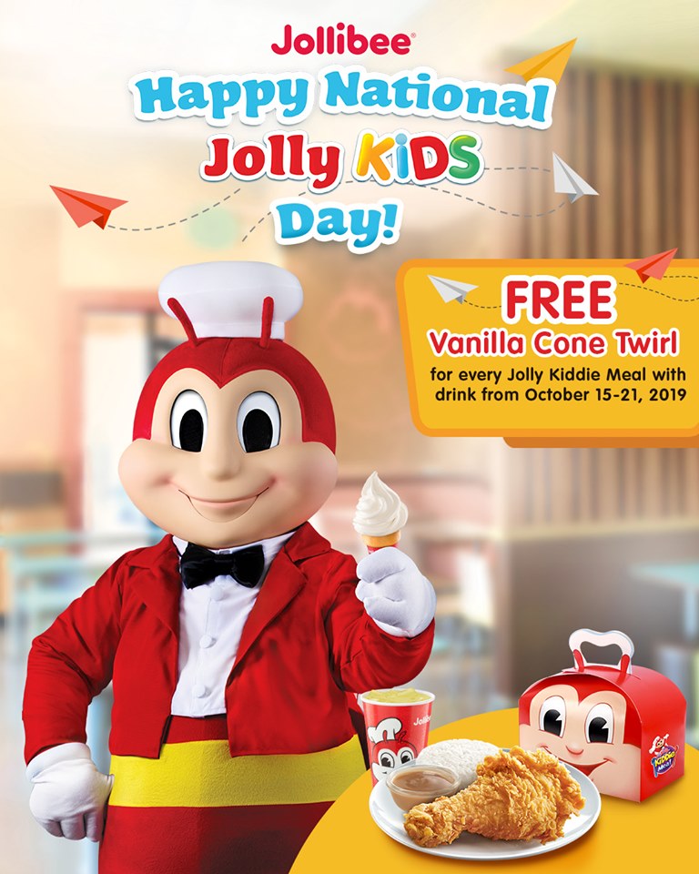 Manila Shopper: Jollibee National Jolly Kids Day: Oct 2019
