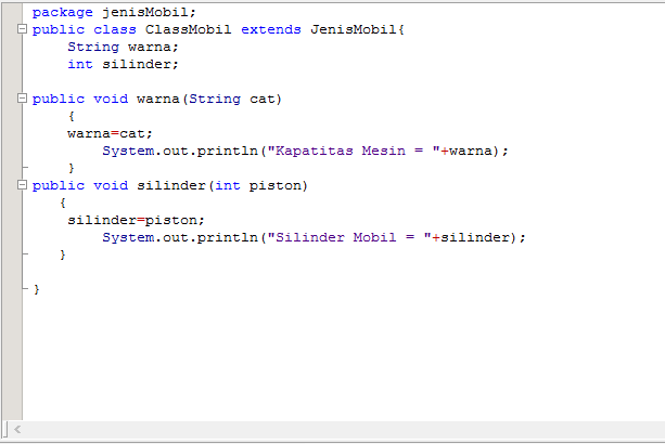 2 Contoh Program INHERITANCE