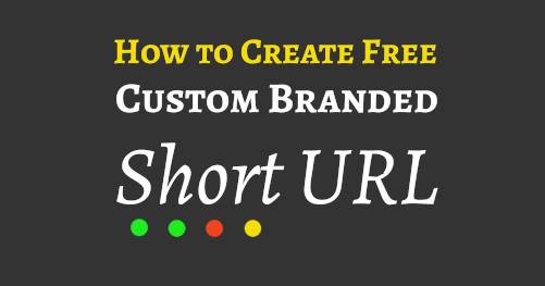 How To Create Short URL Using Your Blog Domain For Free | TopTrix