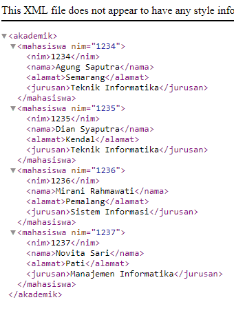 Membuat File XML dengan PHP dan Mysql - Mari Belajar Coding