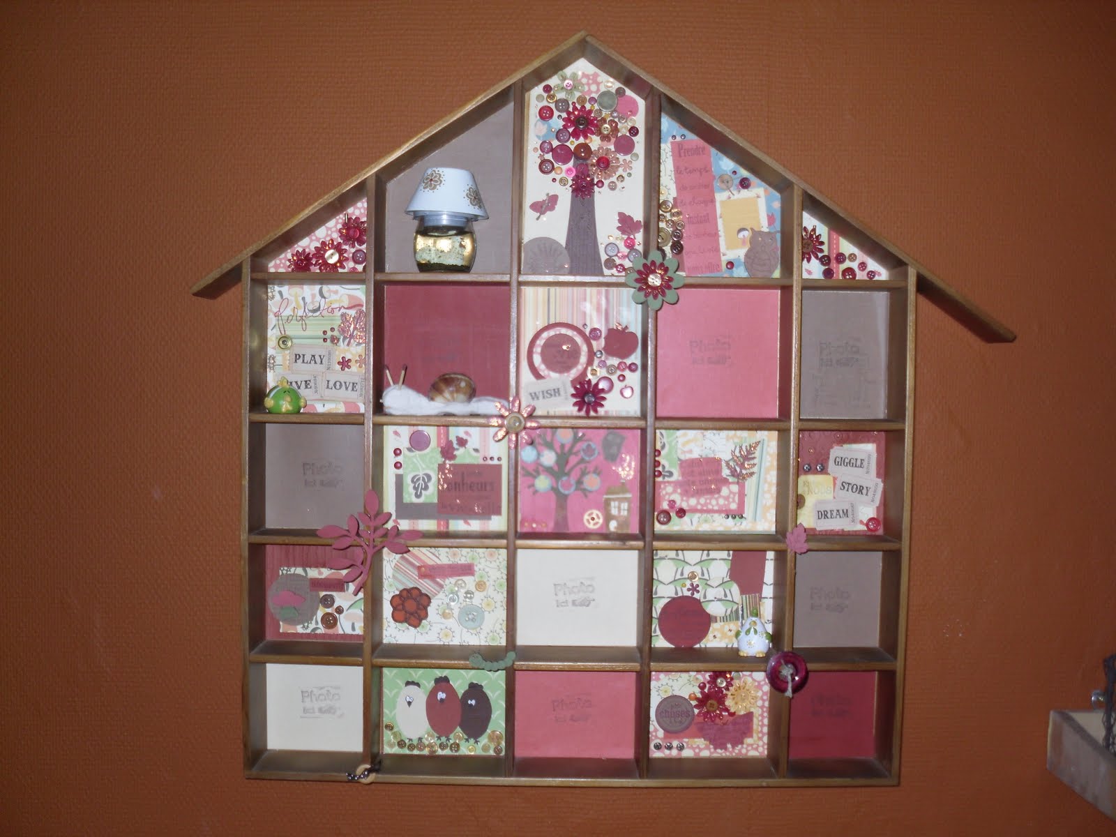 Stéplement Scrap: scrap deco