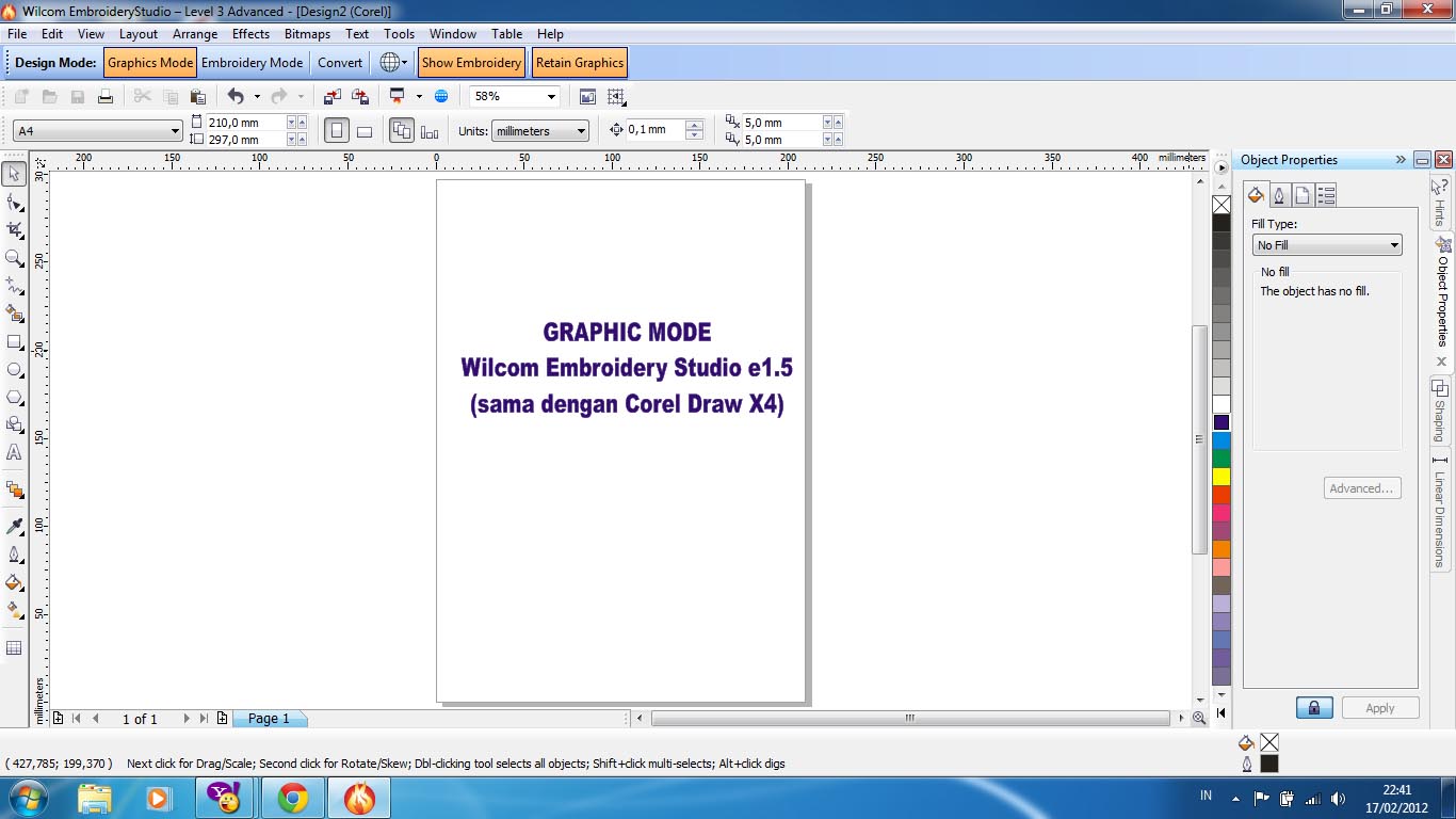Embro Diary: Wilcom Embroidery Studio e 1.5