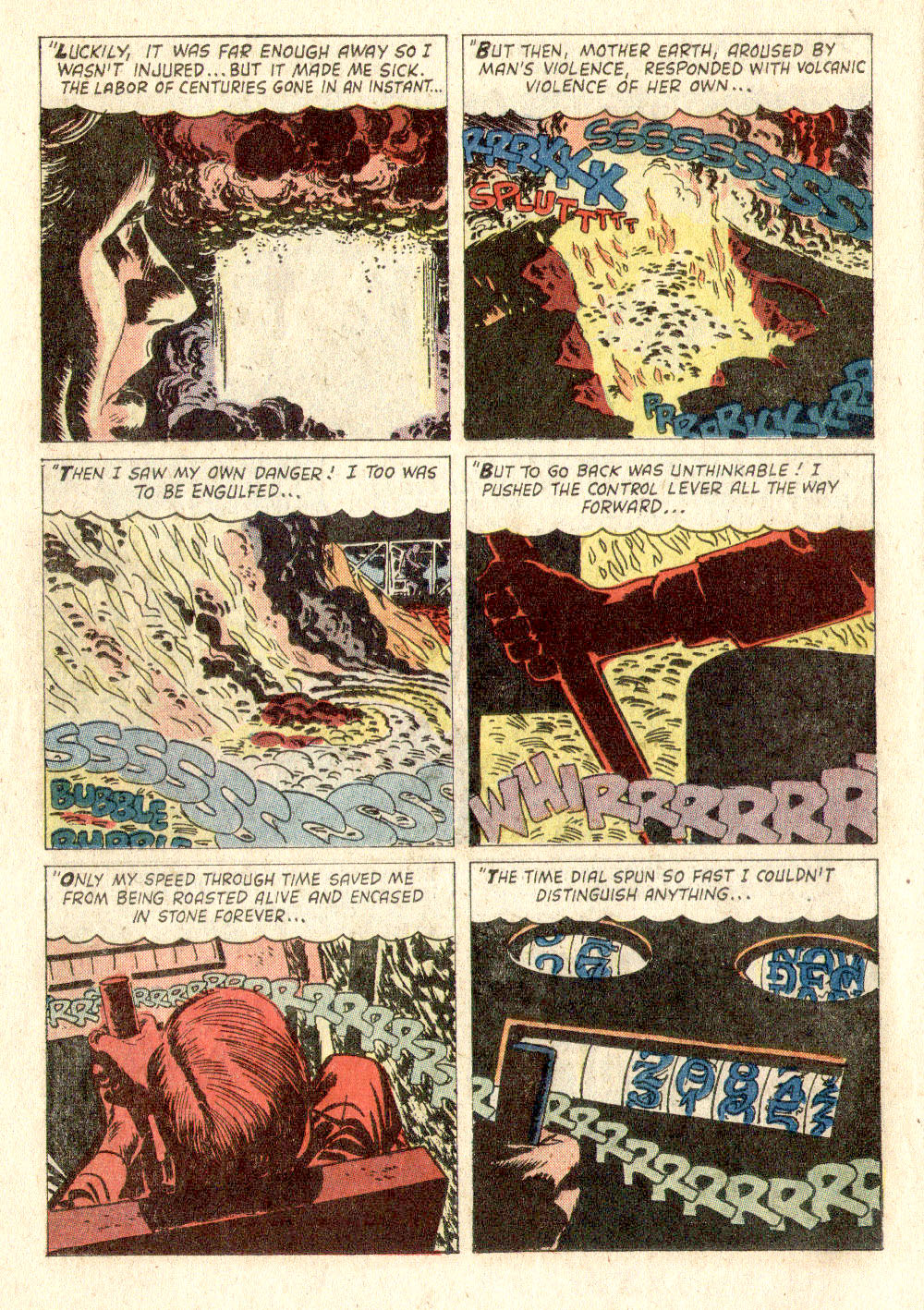 The ALEX TOTH archives: TOTH - FOUR COLOR COMICS 1085 The Time Machine ...