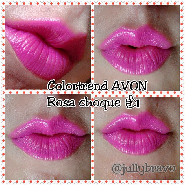 Batom Rosa Choque da Avon ColorTrend - Supernovidades
