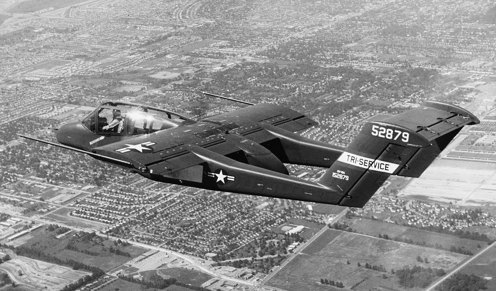 AVIÕES MILITARES: Rockwell OV-10 Bronco