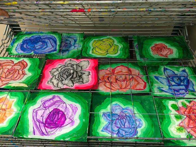 smART Class: Roses Roses Roses!!!