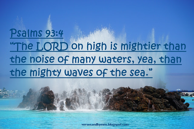 Daily verse November 21, 2017 - Psalm 93:4