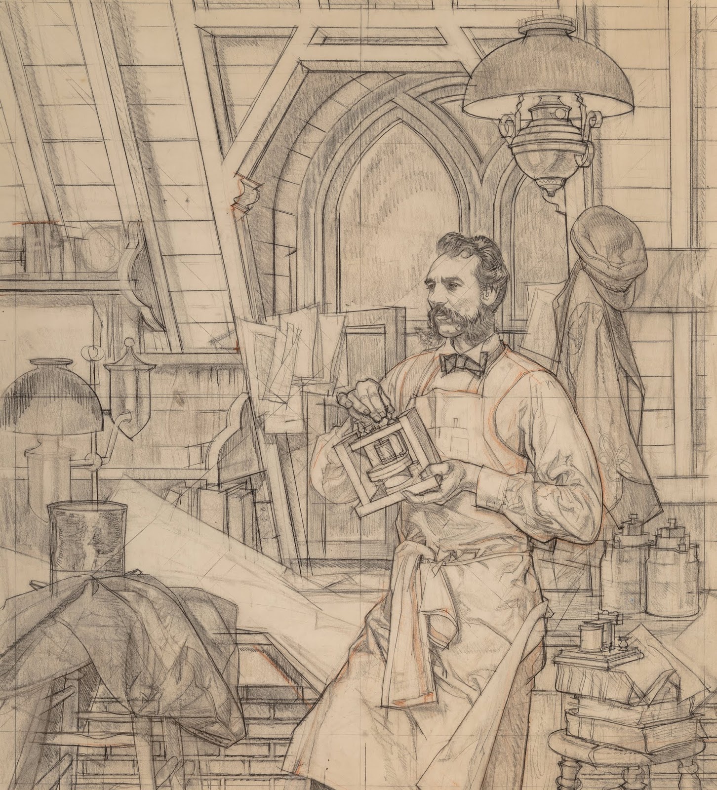 Figure Drawing Professor: Dean Cornwell- figurative studies