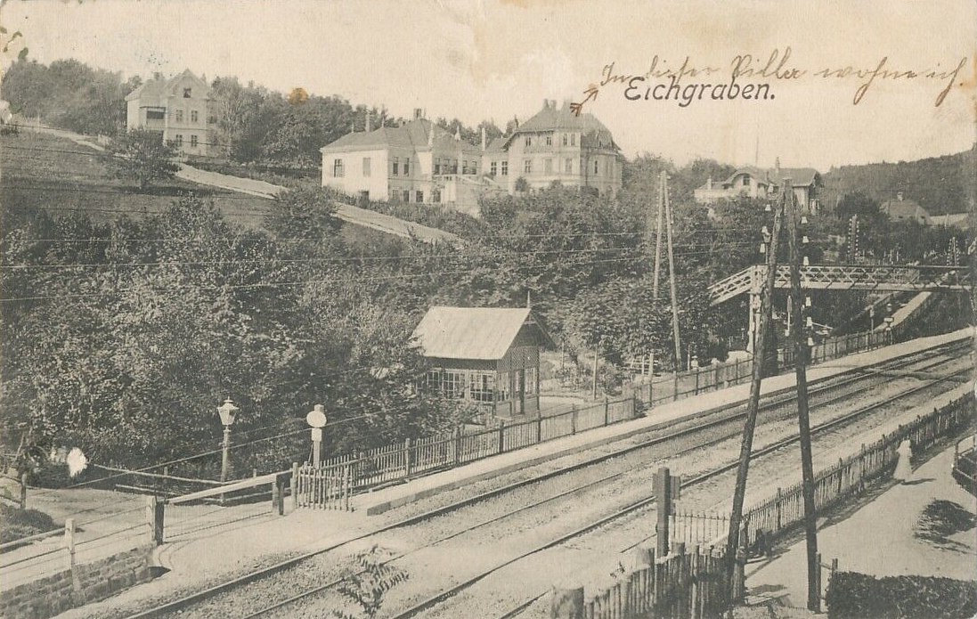 Bahnbauten - Bilder & Bücher: Eichgraben