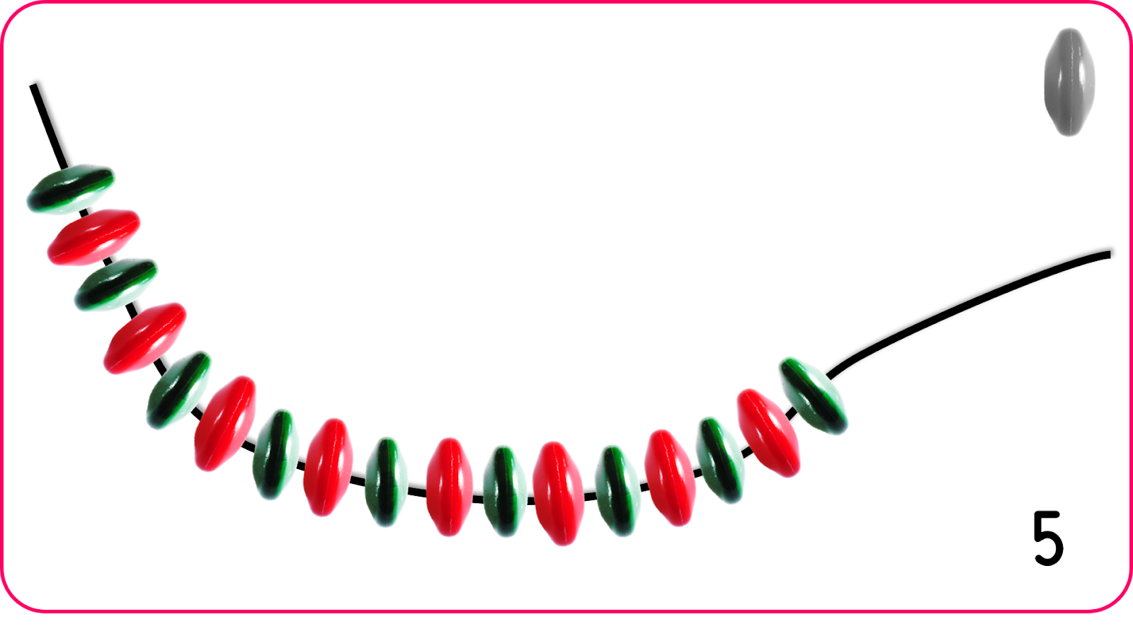 Les jeux de Jean Noël : Modèles de perles cycle 1: algorithmes par ...