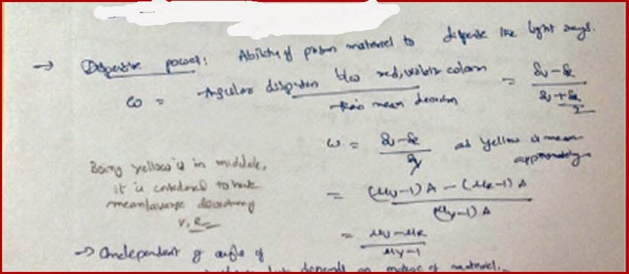 Angular Dispersion and Dispersive Power | IIT JEE and NEET Physics