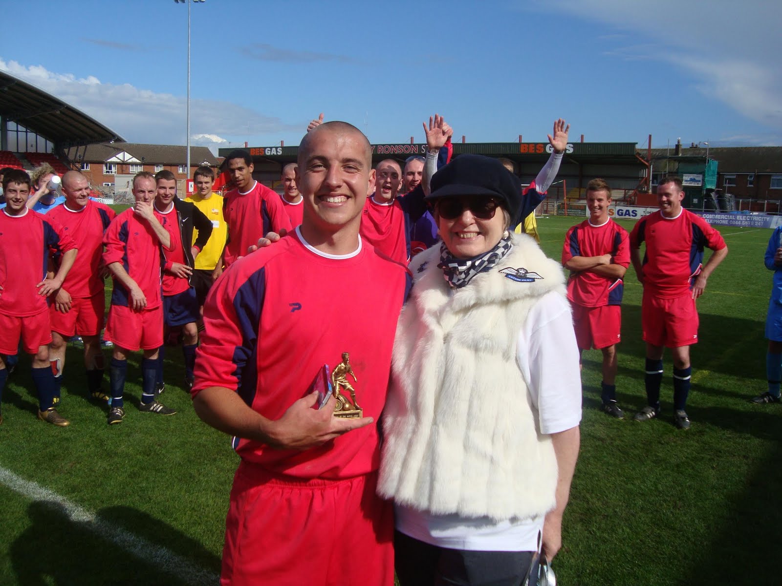 Paul & Lucy's Best Kept Secrets: Charity Football Match - Army 4 RAF 2 ...