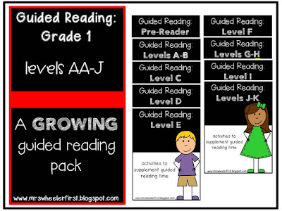 Mrs. Wheeler's First Grade Tidbits: Guided Reading FAQ