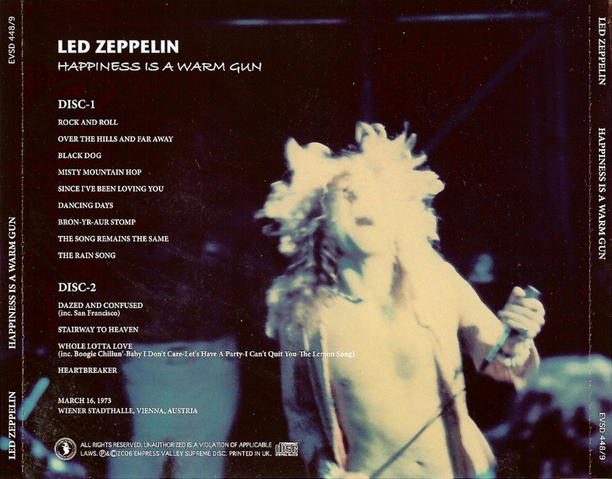 T.U.B.E.: Led Zeppelin - 1973-03-16 - Vienna, AT (AUD/SBD/FLAC)