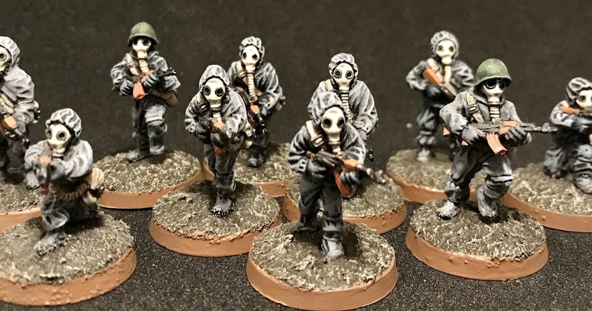 Wargaming with Barks: Soviet NBC troops