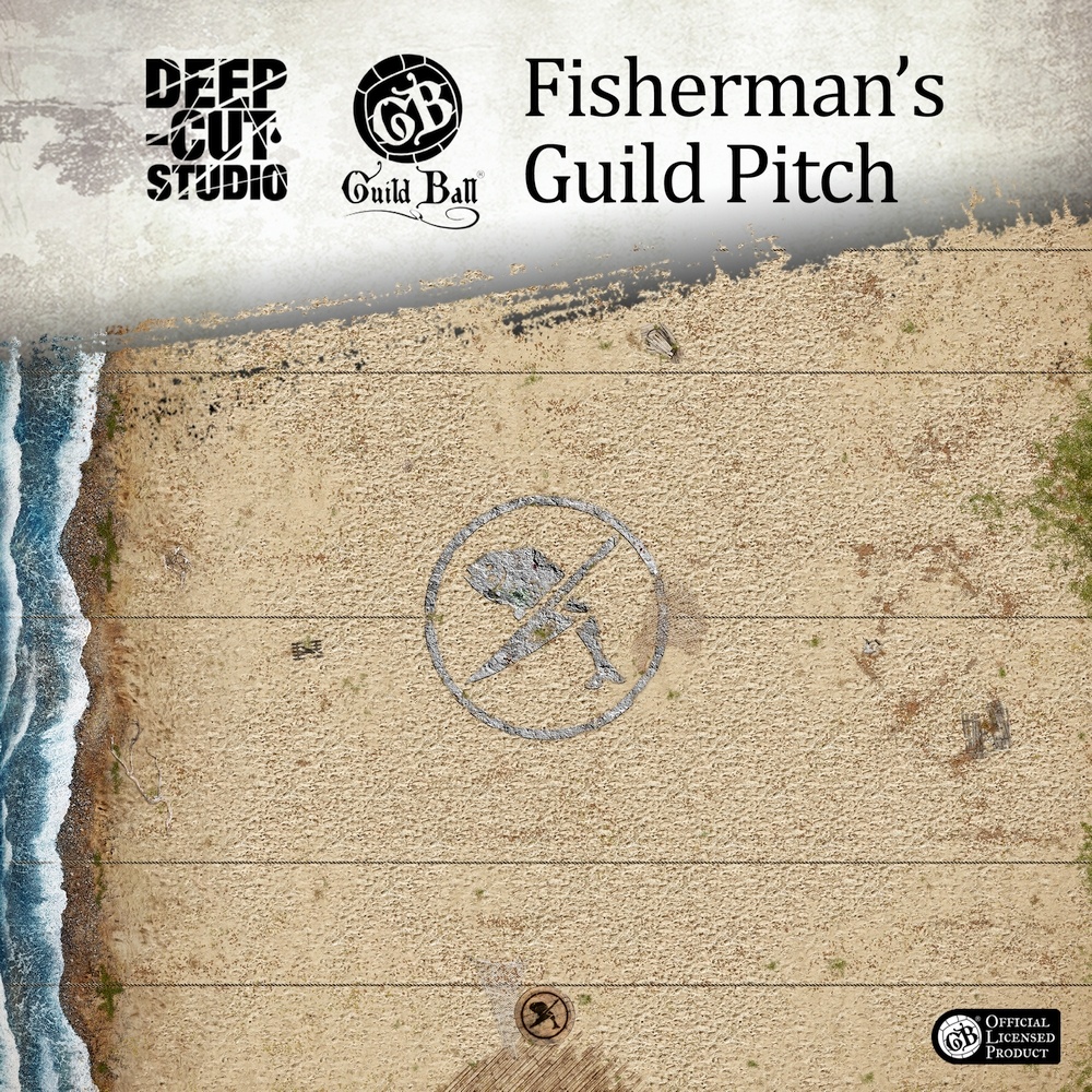 Tabletop Fix: Deep Cut Studio - New Guild Ball Gaming Mat