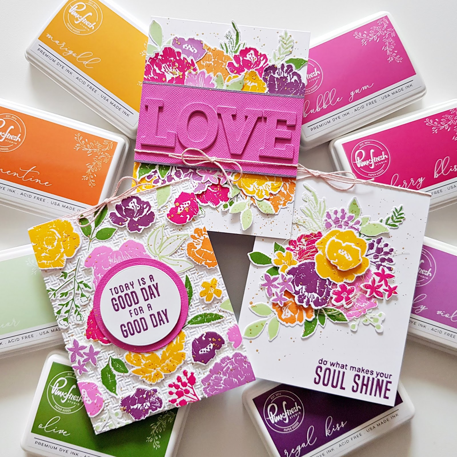 A pocket full of scrap: Pinkfresh Studio Ink Pad Release Blog Hop