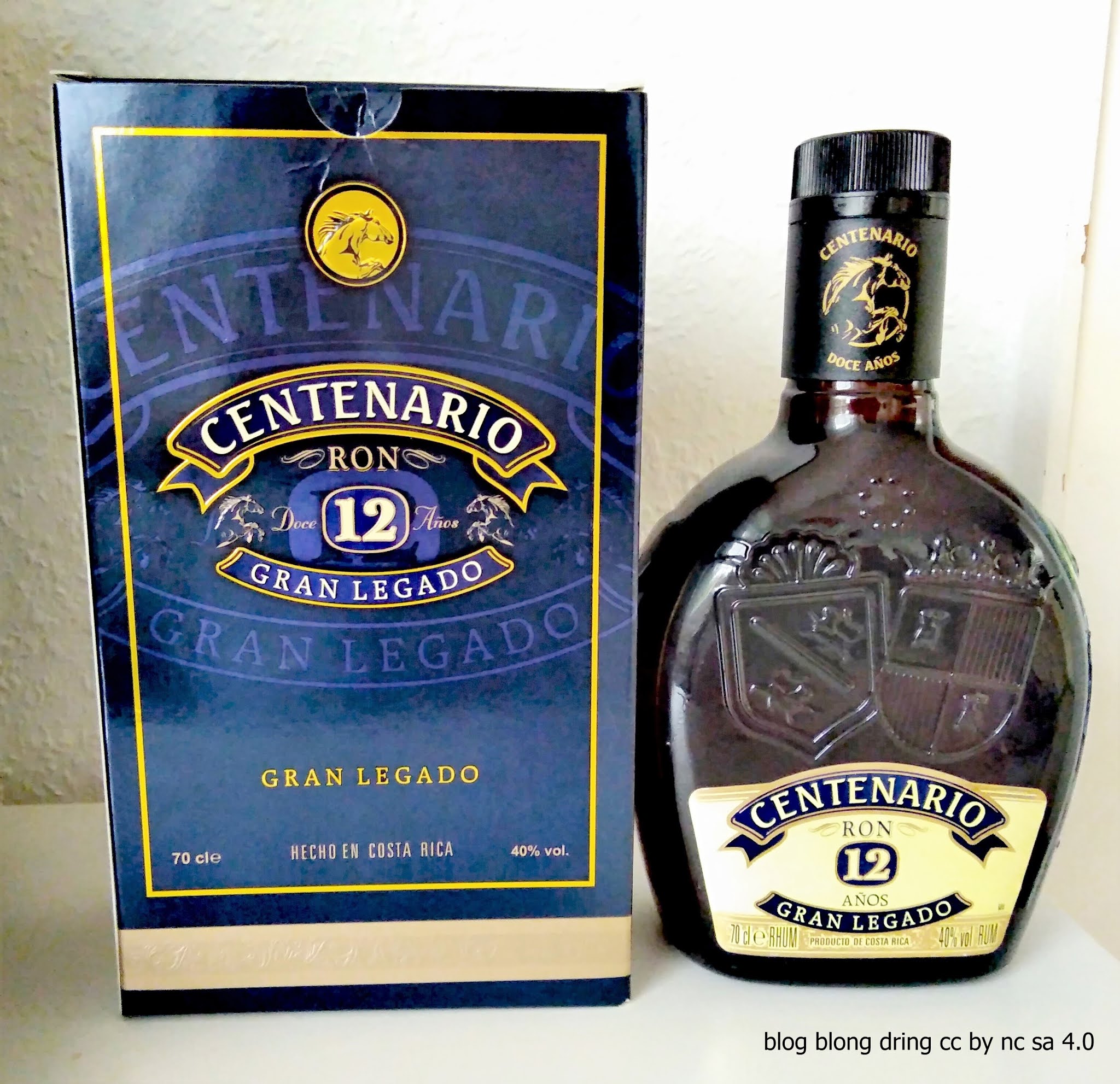 blog blong dring: Ron Centenario Gran Legado 12 J. (40,0% Vol.)