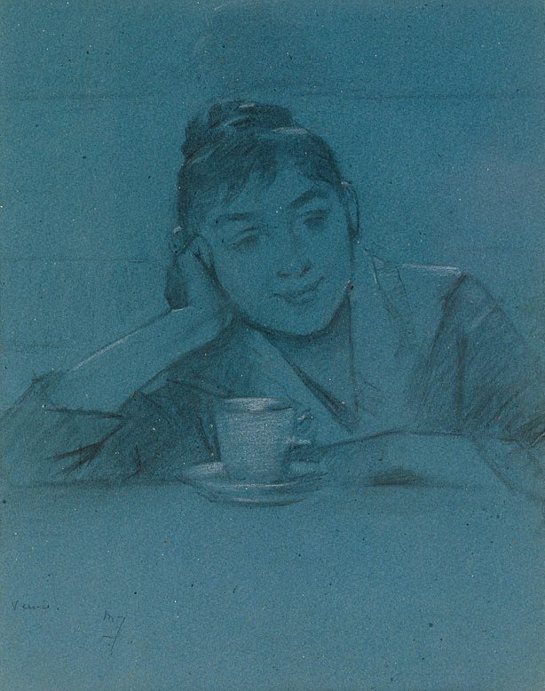 Samuel Melton Fisher (1859-1939) | Catherine La Rose ~ The Poet of Painting