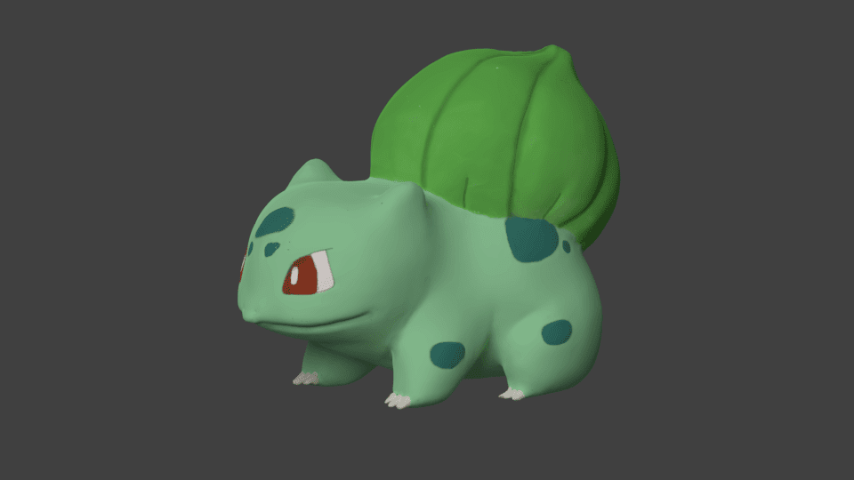 Bulbasaur Side View