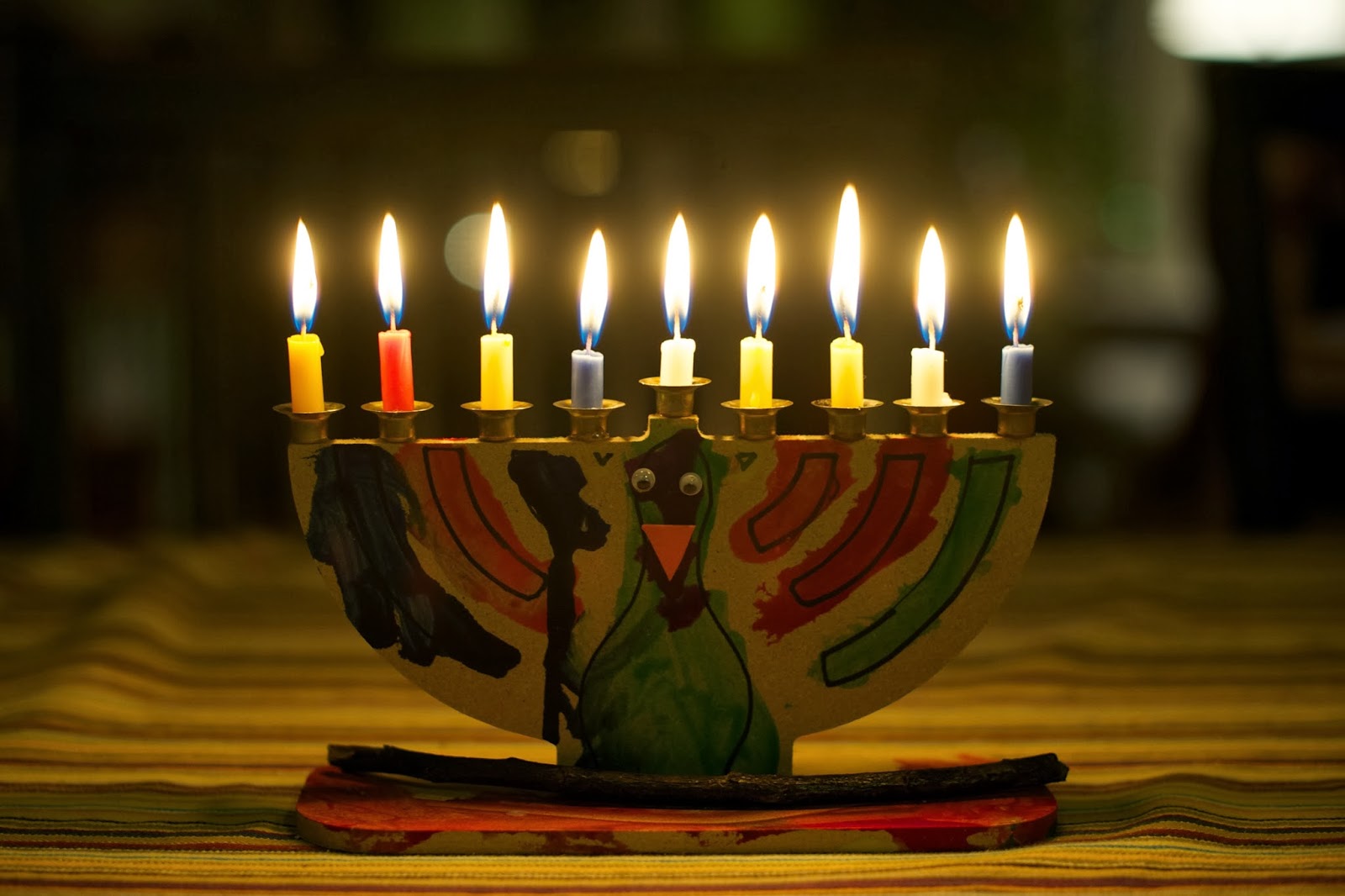 Life at the condo: And so ended our first Hanukkah