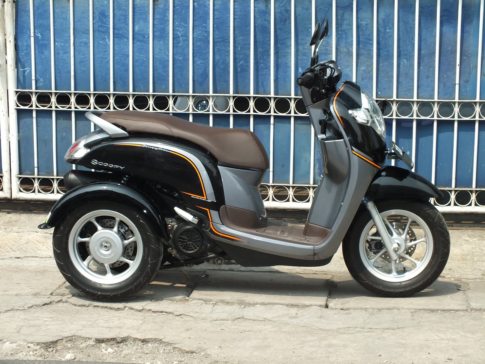 Oracle Modification Concept: HONDA SCOOPY NEW RODA TIGA Pesanan Pak ...