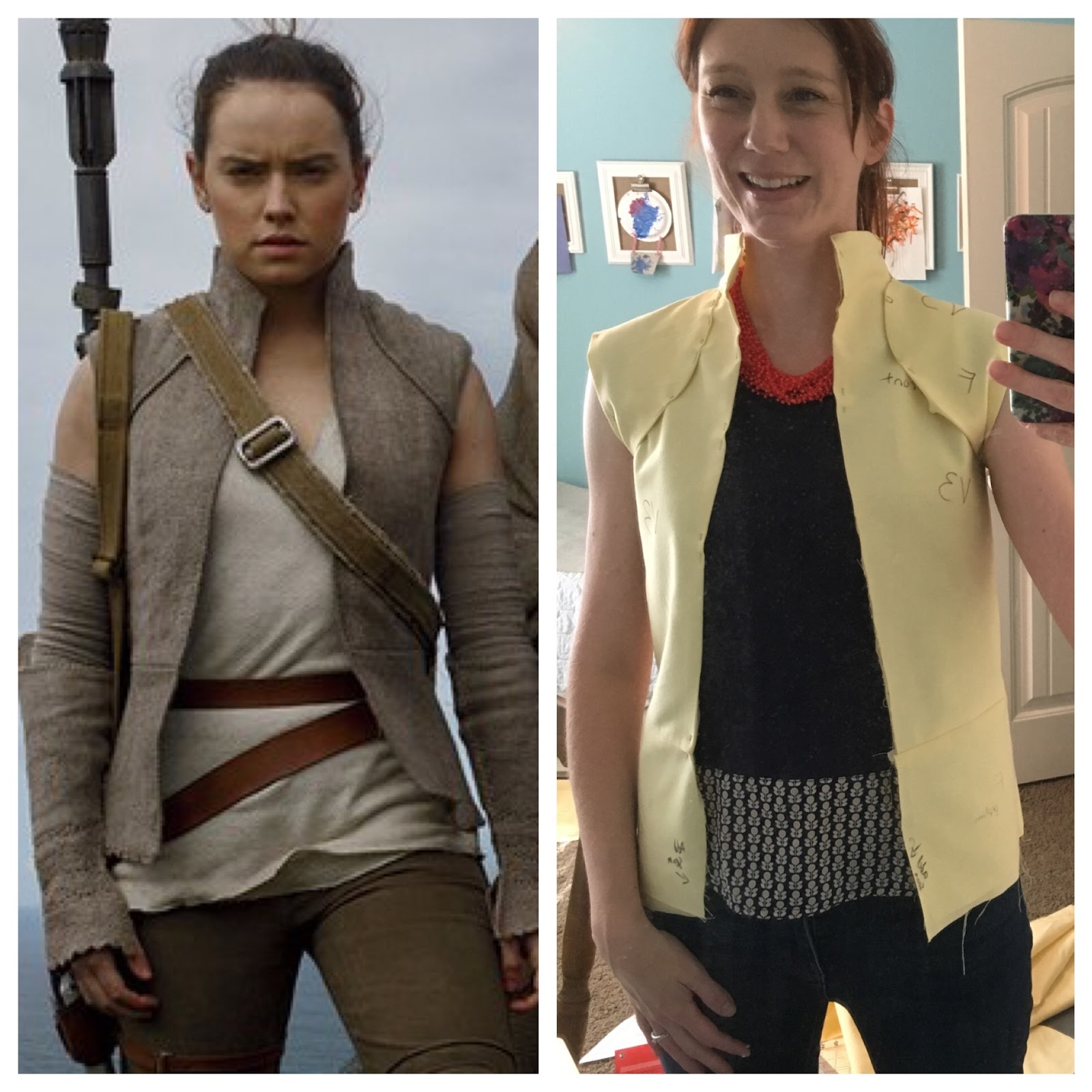 Sewing Bee: Part 1: Drafting Rey's Resistance Jacket