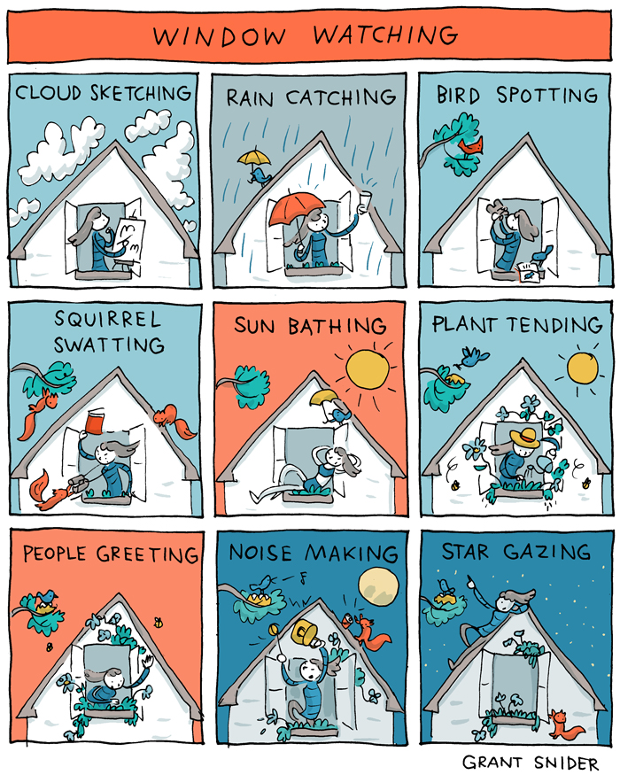 INCIDENTAL COMICS: Window Watching